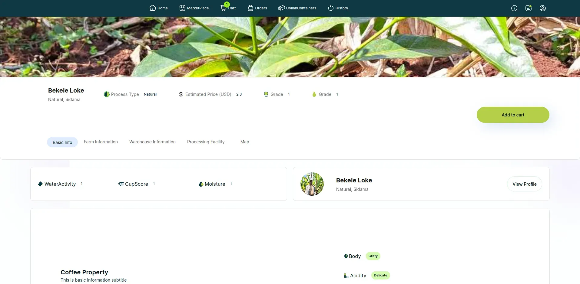 Arkena Coffee Market